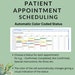 Patient Appointment Scheduling Template Clinic Medical Office - Any ...