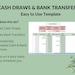 Cash Draws & Bank Transfers Spreadsheet: Multi-office Google Sheets ...