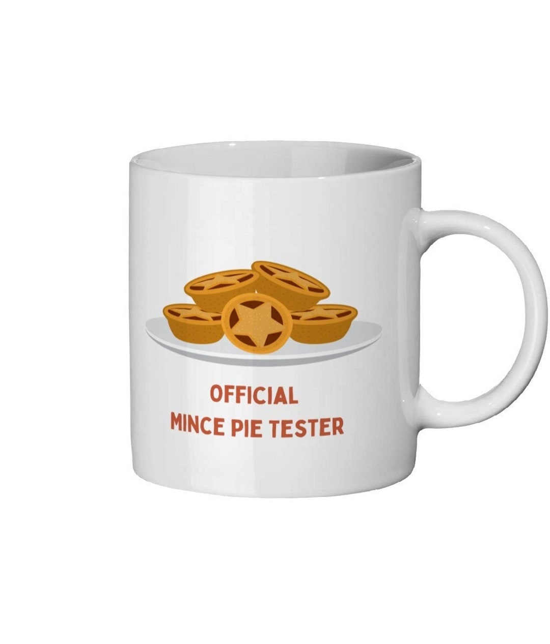 Official Mince Pie Taster Mug/secret Santa Mug/funny Mug - Etsy