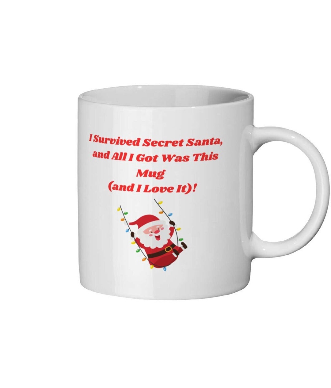 Secret Santa Mug/funny Secret Santa Mug - Etsy