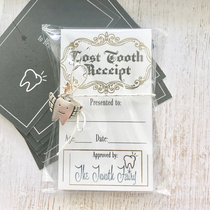 Tooth Fairy Receipt - Etsy