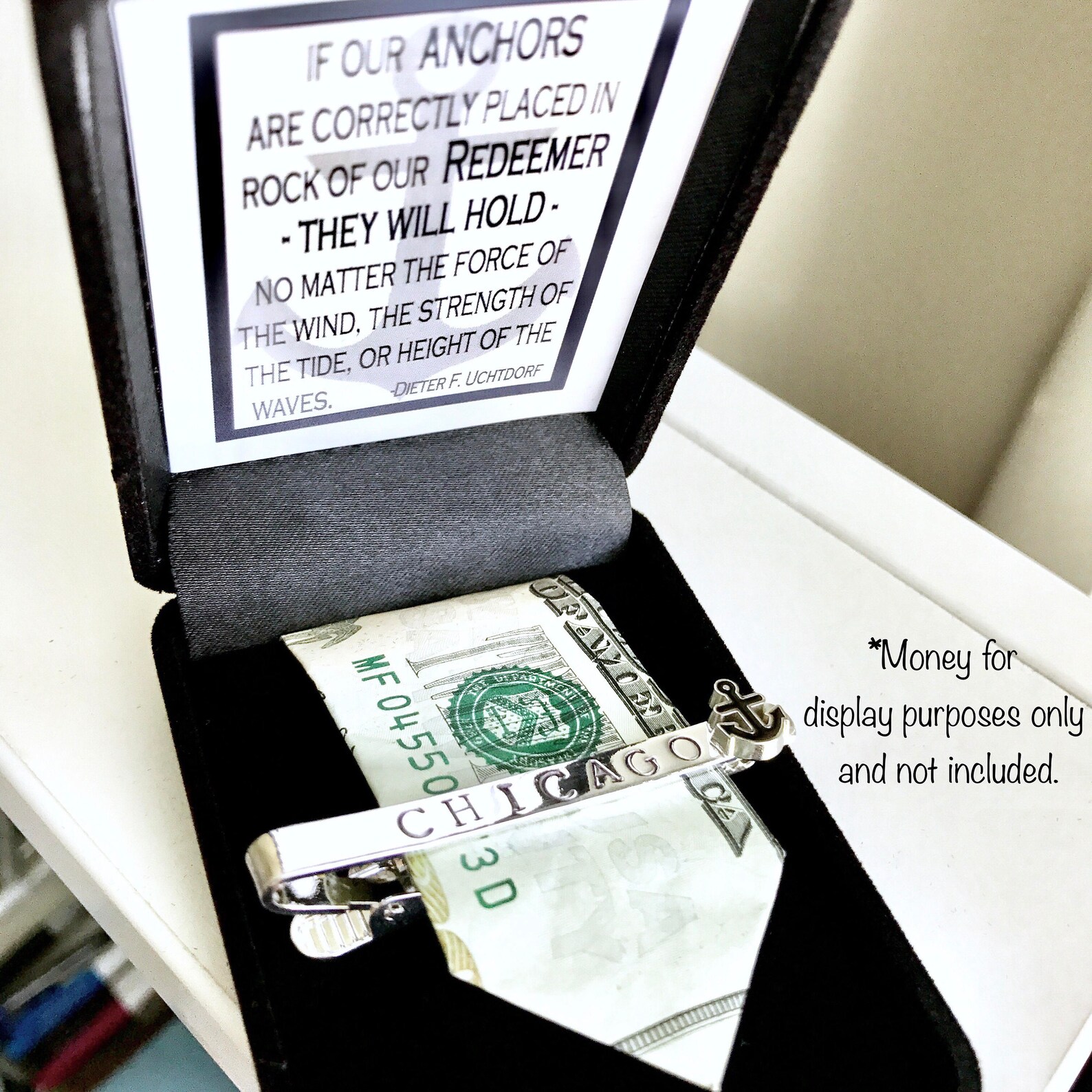 LDS Missionary Tie Clip Gift - Personalized - CTR - Called to Serve ...