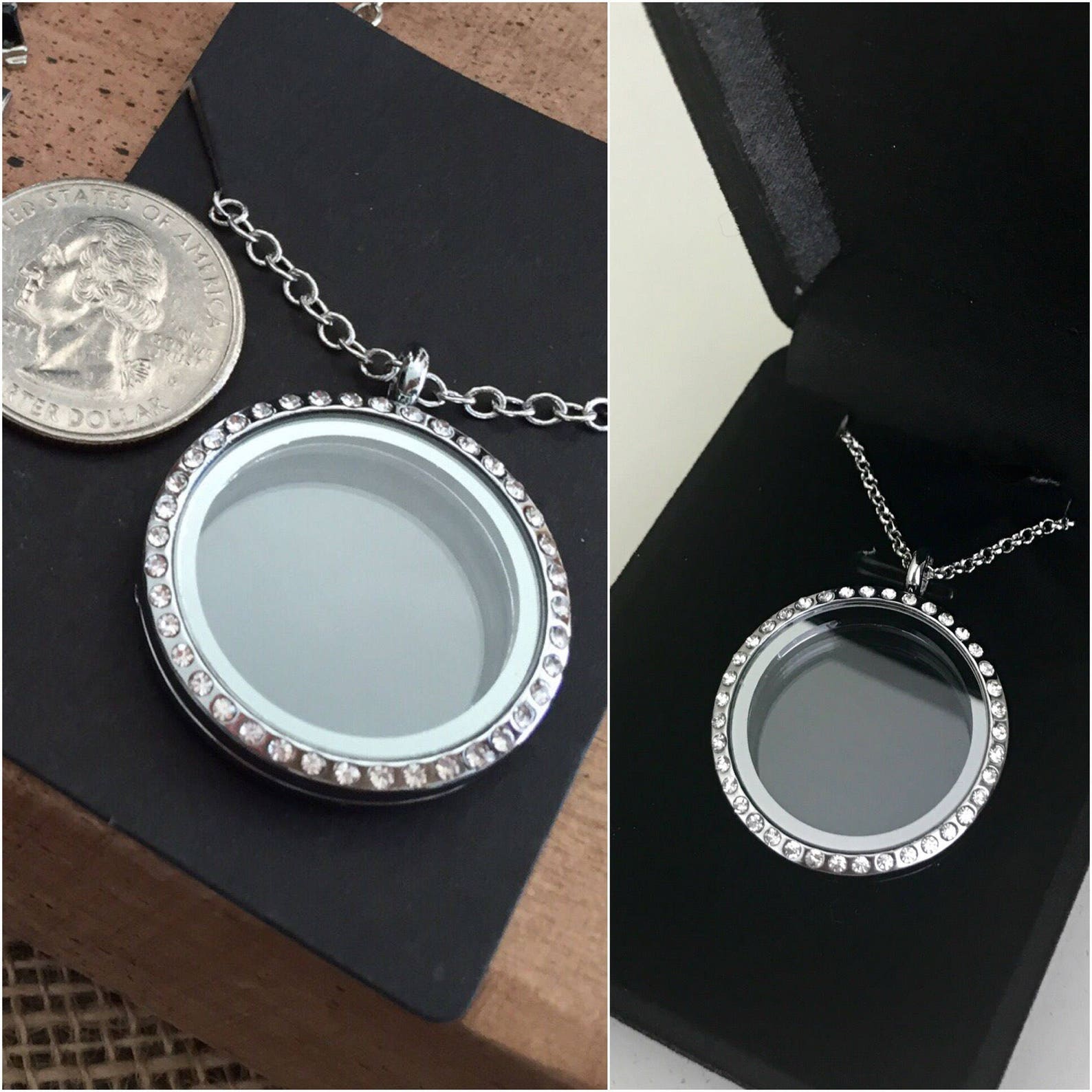 Personalized Birthday Locket Necklace Custom Charms Cute - Etsy