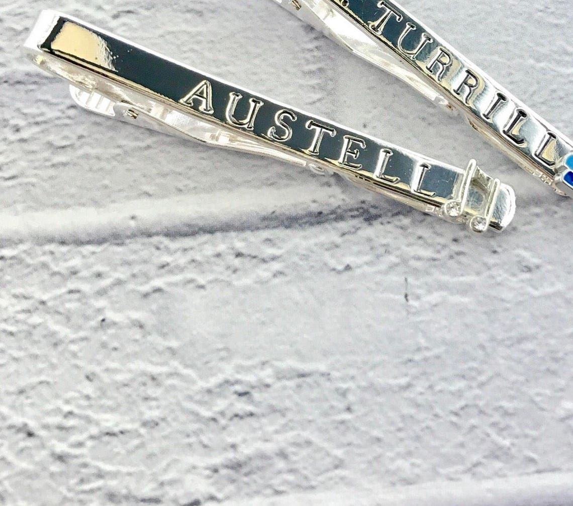 Graduation Tie Clip Gift Custom Hand Stamped Option | Etsy