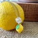 Lemons Make Lemonade Necklace Lemon Jewelry Lemon Charm - Etsy