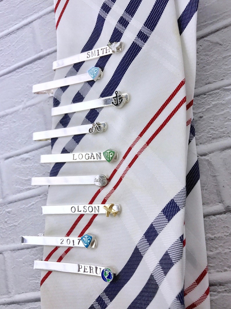 LDS Missionary Tie Clip Gift - Personalized - CTR - Called to Serve ...
