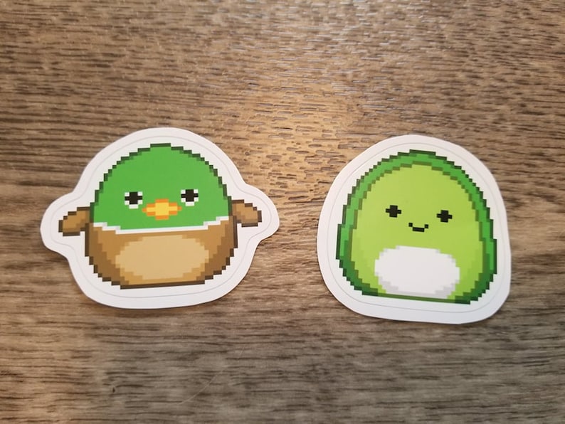 Pixel Squishmallow Stickers - Etsy
