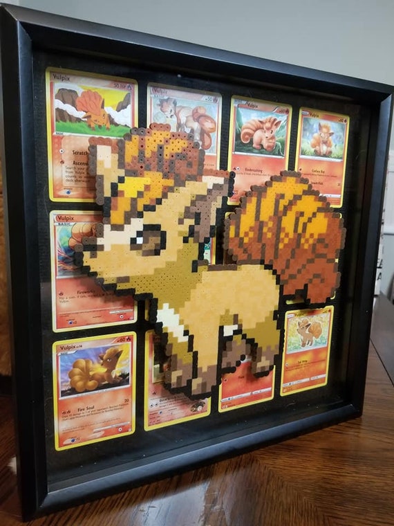Custom Pokemon Shadow Box Art | Etsy