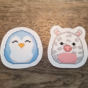 Pixel Squishmallow Stickers - Etsy