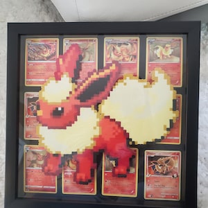 Custom Pokemon Shadow Box Art - Etsy