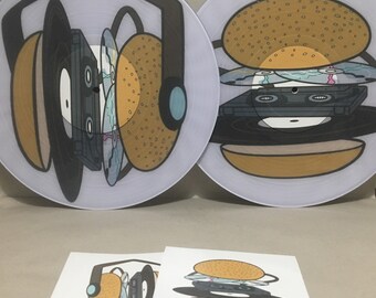 Your logo Custom Serato Control Vinyl /Scratch Live | Etsy