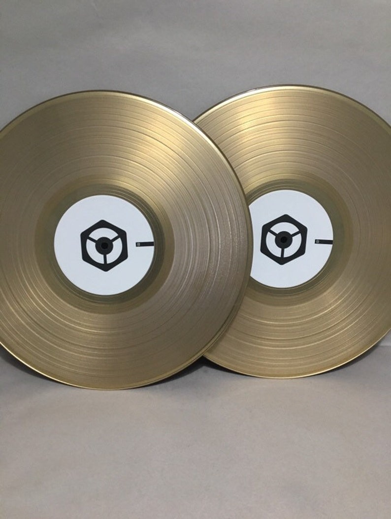 12 GOLD or CHROME Custom REKORDBOX Control Vinyl - Etsy UK