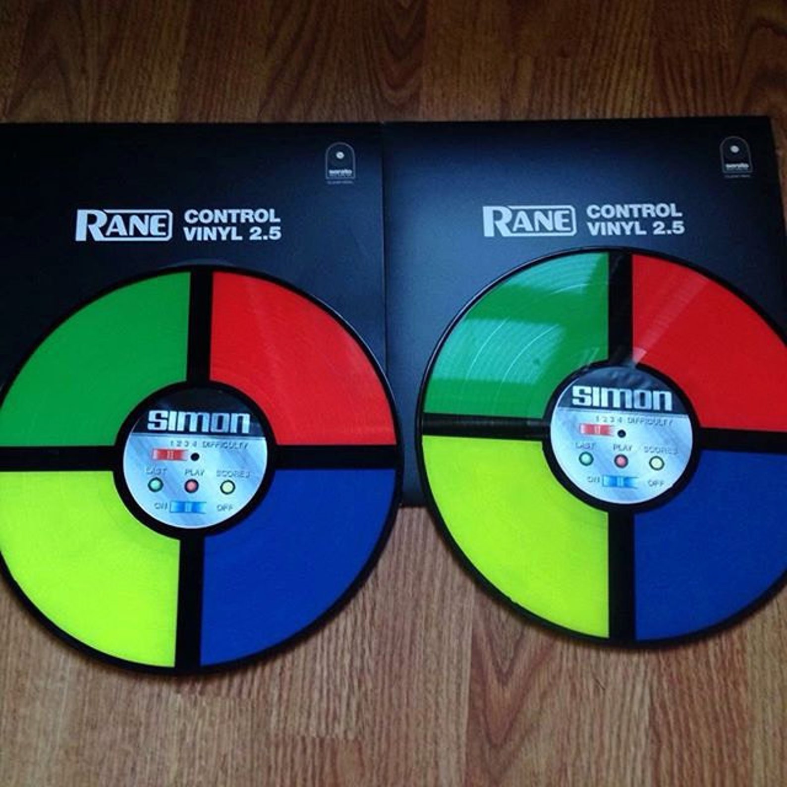 SIMON Custom Serato Control Vinyl /scratch Live - Etsy