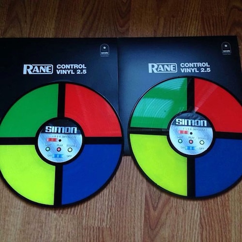 SIMON Custom Serato Control Vinyl /scratch Live - Etsy