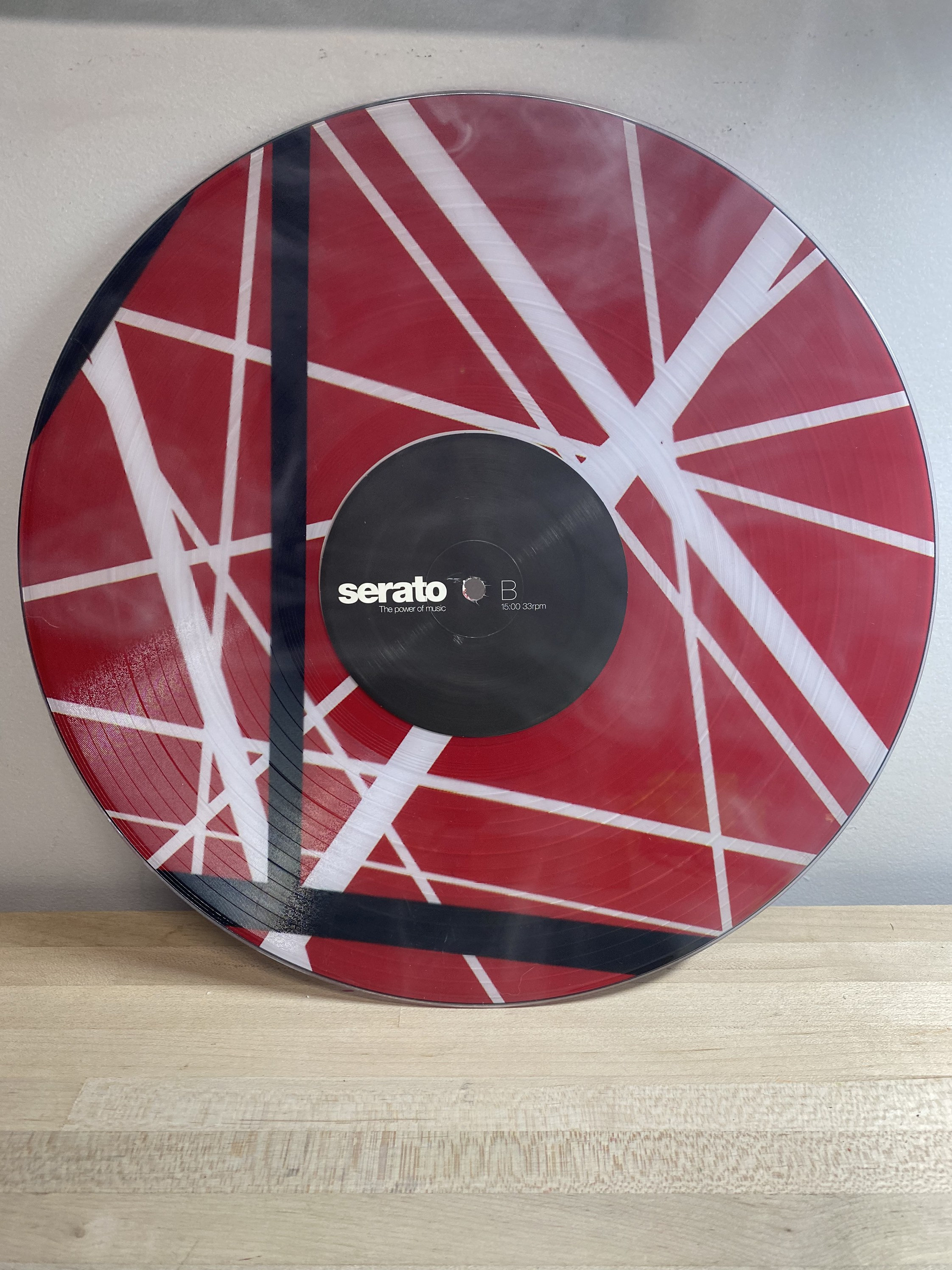 12” EVH Frankenvinyl Custom Control Vinyl - Etsy