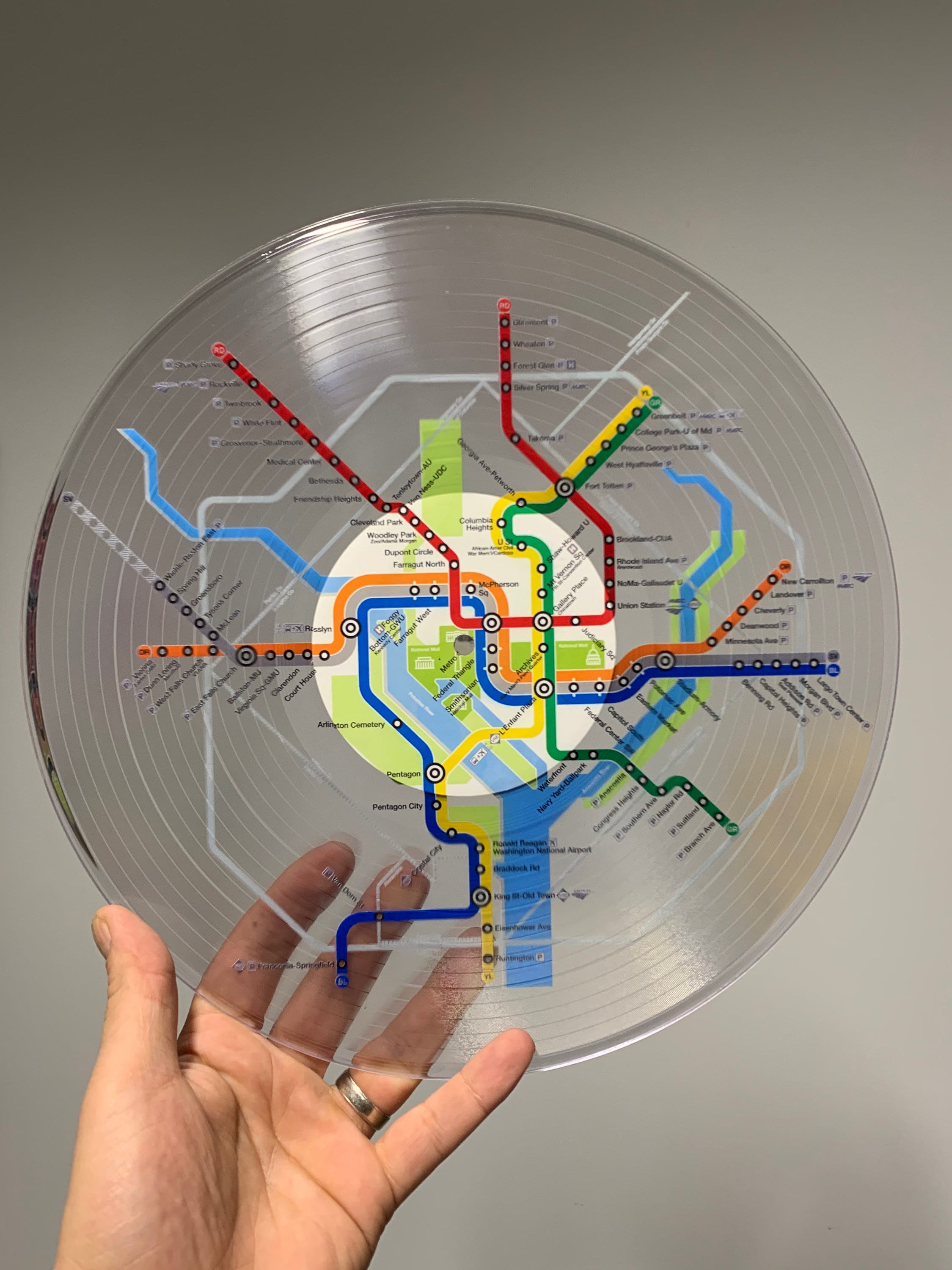DC Metro Custom Serato Control Vinyl /scratch Live Pair - Etsy