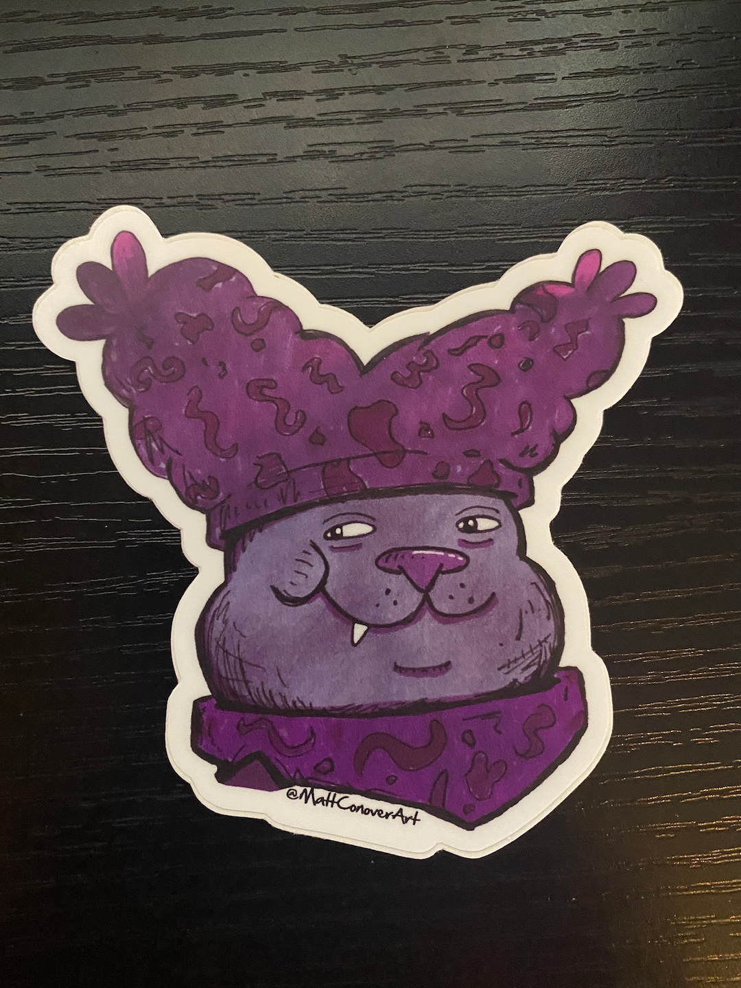 Chowder Color Vinyl Sticker - Etsy