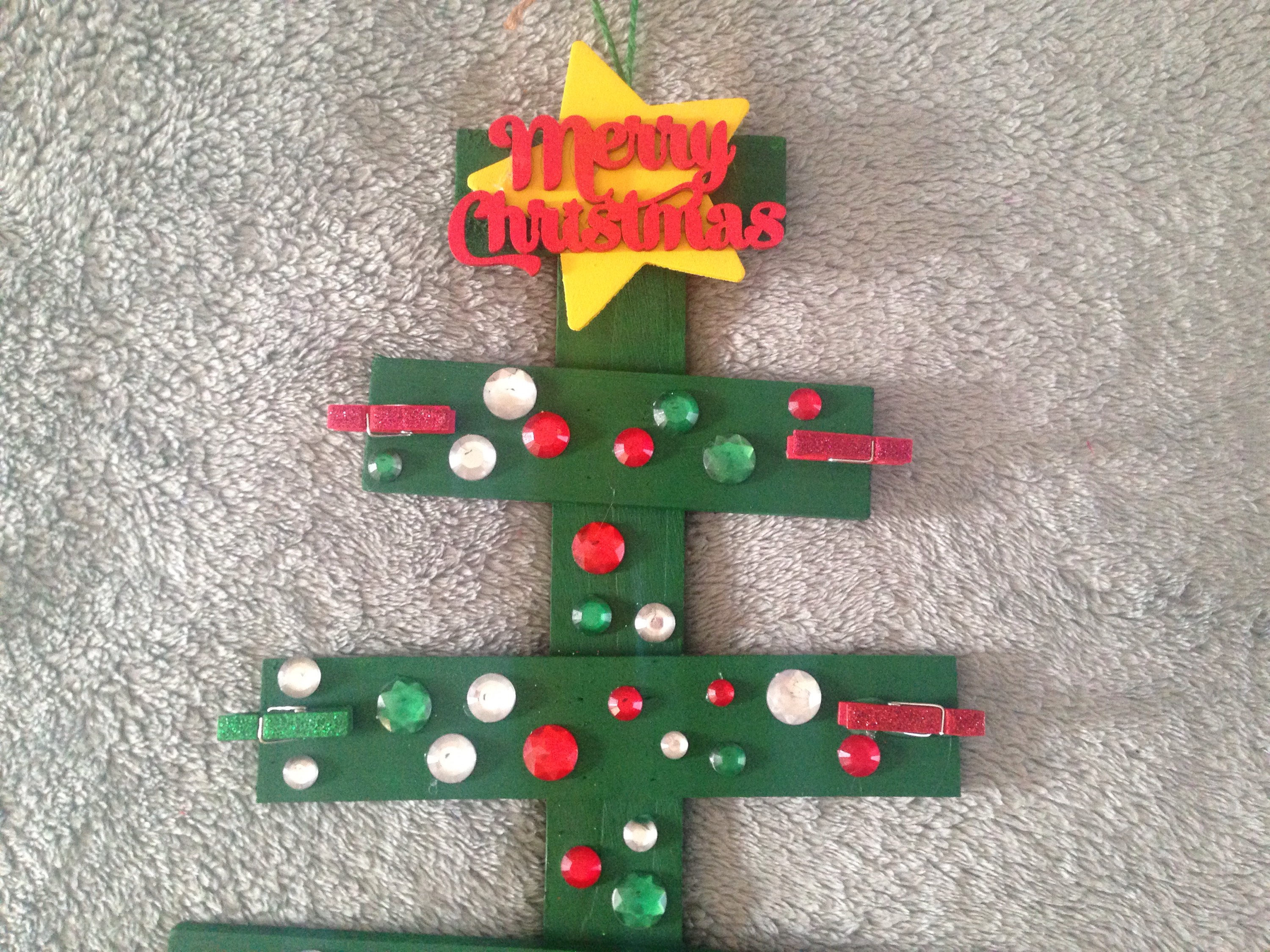 Christmas Tree Card Holder - Etsy