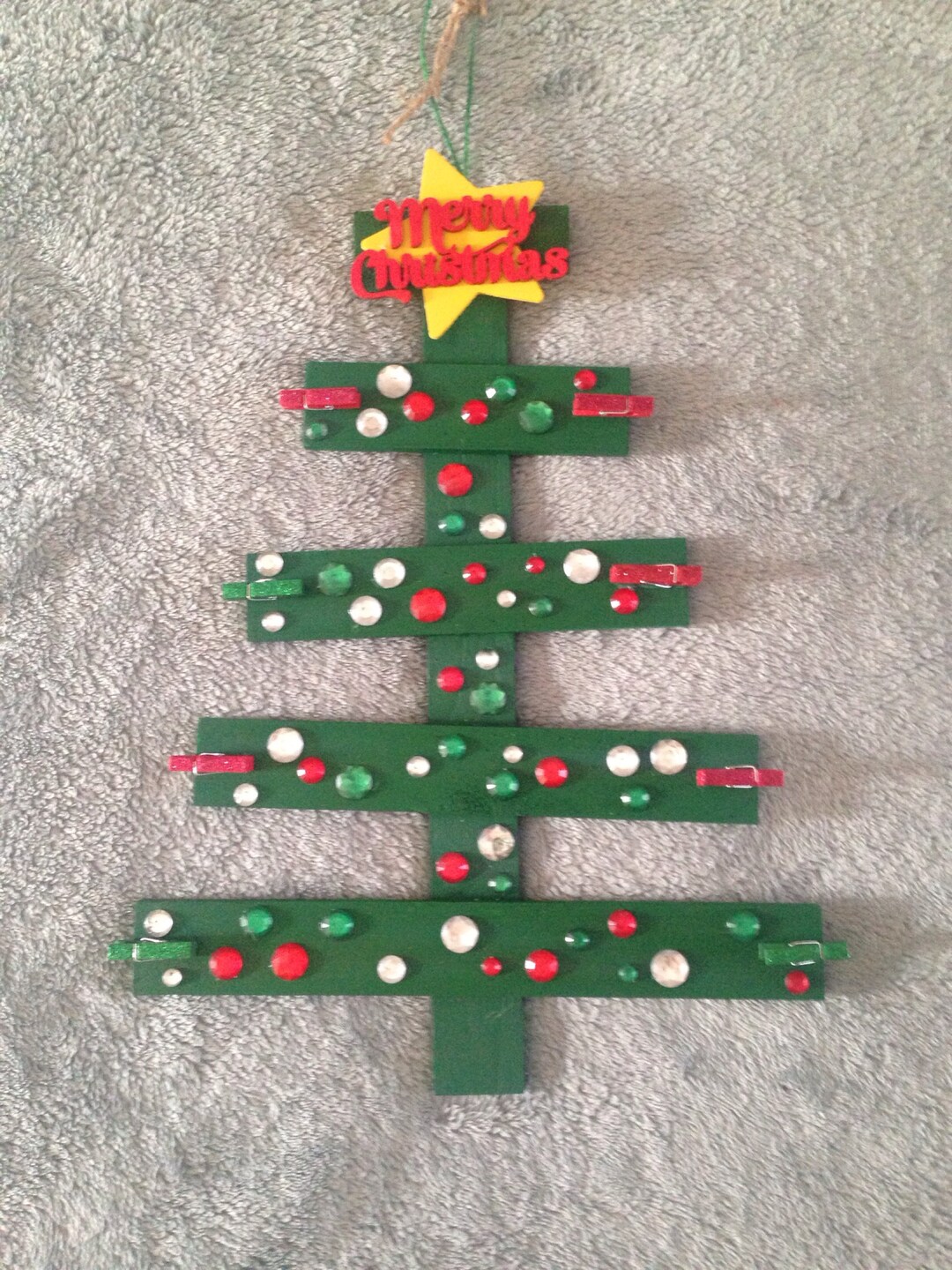 Christmas Tree Card Holder - Etsy
