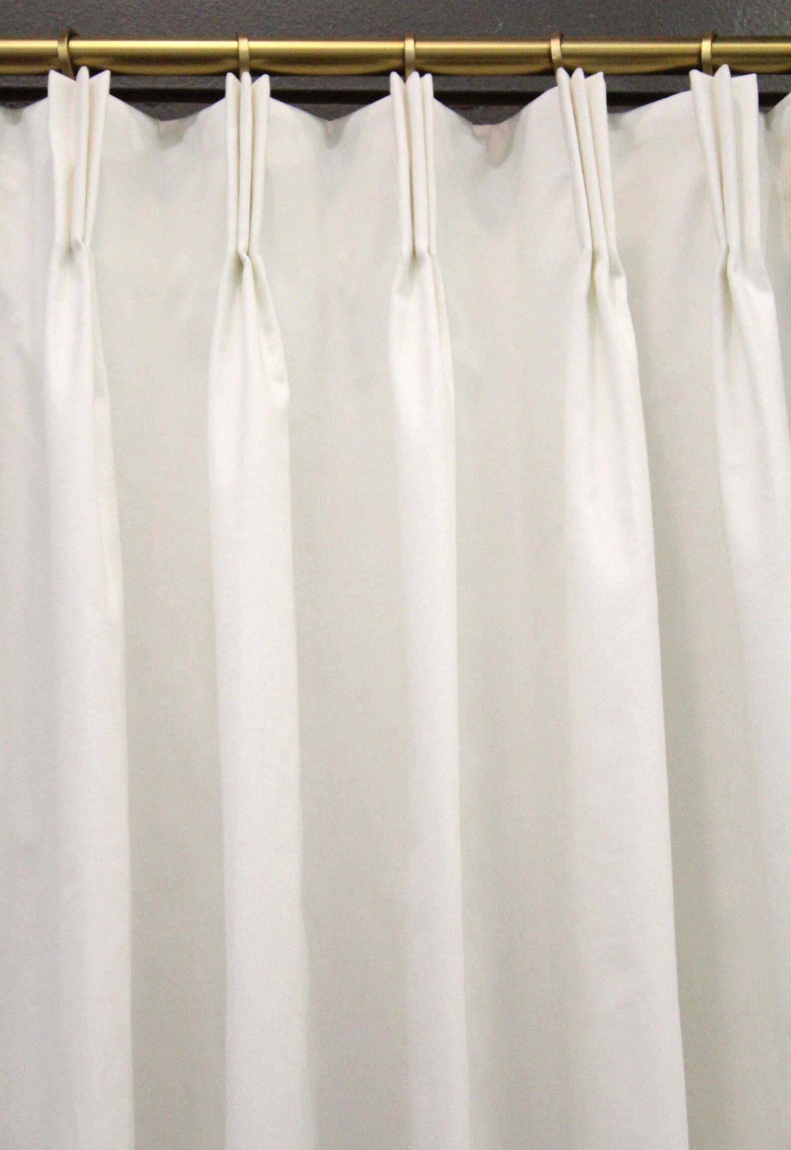 Cotton Twill in White 100% Cotton Fine-line Twill Fabric - Etsy