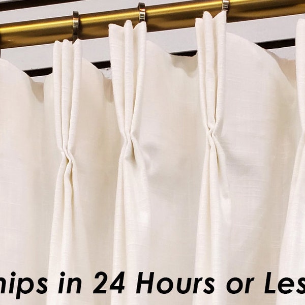Pinch Pleat Drapes - Etsy