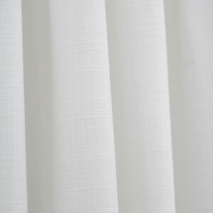 Slub Canvas White, 100% Cotton With a Cross-slub Texture | Lined Custom ...