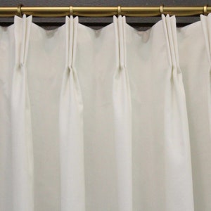 Cotton Twill in White, 100% Cotton Fine-line Twill Fabric | Lined ...