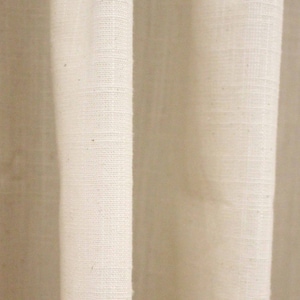 Slub Canvas Natural, 100% Cotton With Cross-slub Texture Lined Custom ...