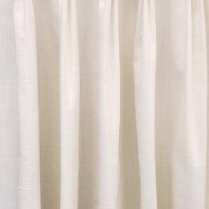 Slub Canvas White 100% Cotton With a Cross-slub Texture - Etsy