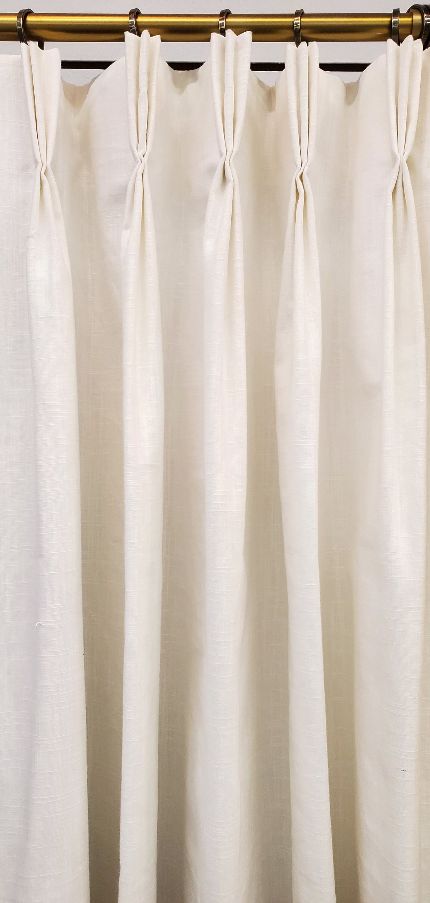 Slub Canvas White 100% Cotton With a Cross-slub Texture - Etsy