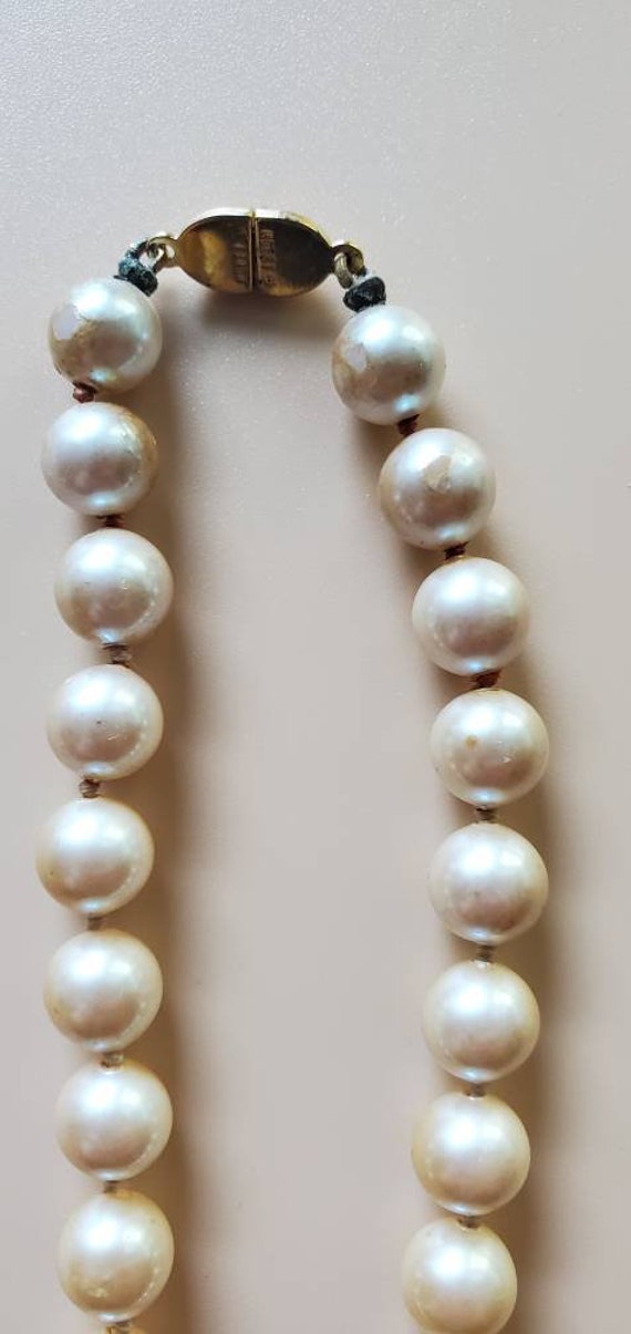 Classic Single Strand Faux Pearls by Monet - Gem