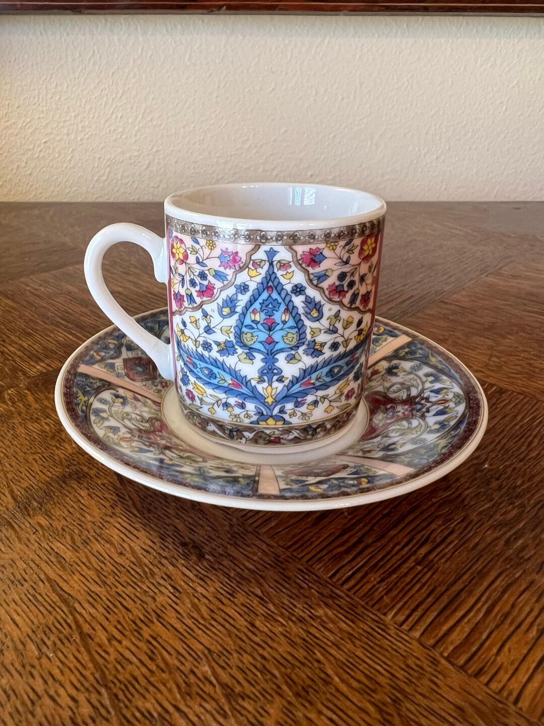 Vintage Demitasse Cup and Saucer - Etsy