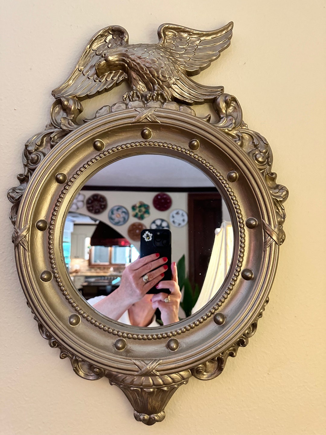 Federal Style Mirror Eagle Mirror - Etsy