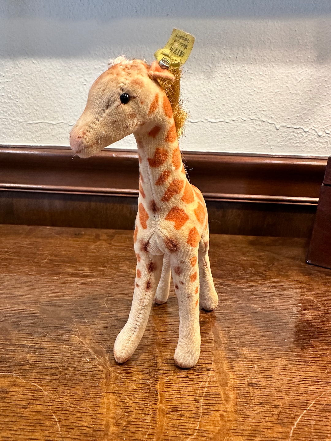 Vintage Steiff Giraffe Glass Eyes Plush German Vintage Stuffed Toy - Etsy