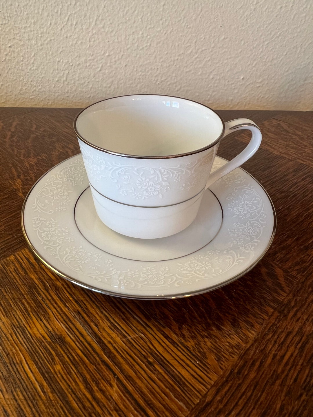 Vintage Demitasse Cup and Saucer - Etsy