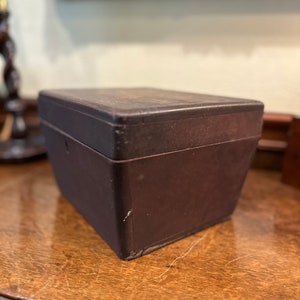 Antique Tapered Box - Etsy