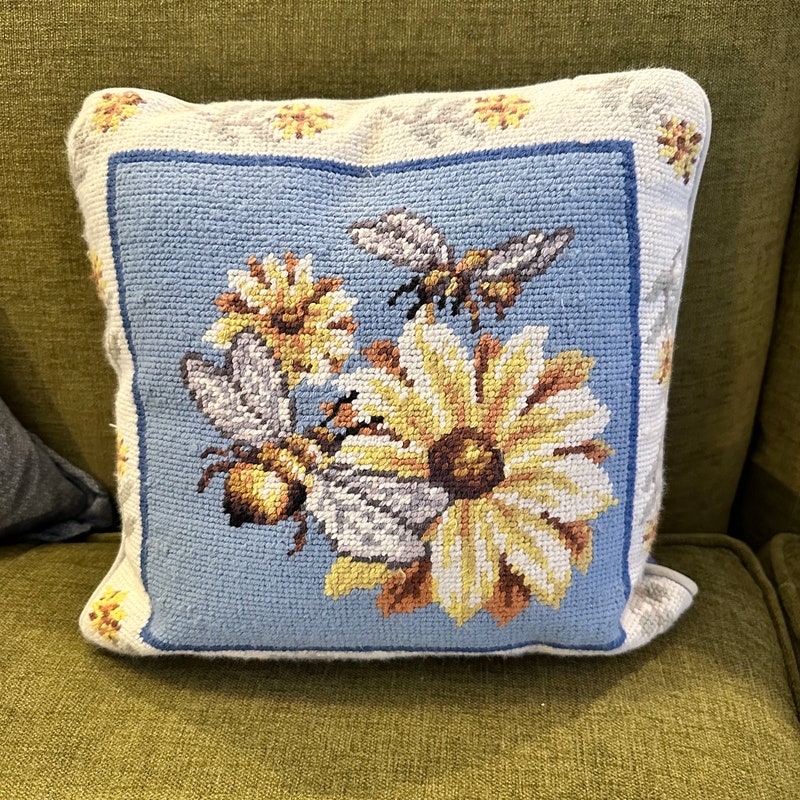 Bee Pillow - Etsy