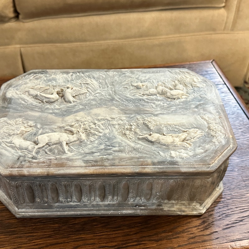 Incolay Jewelry Box - Etsy