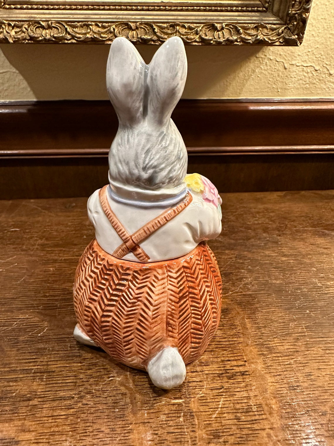 Vintage Fitz and Floyd Rabbit Box - Etsy