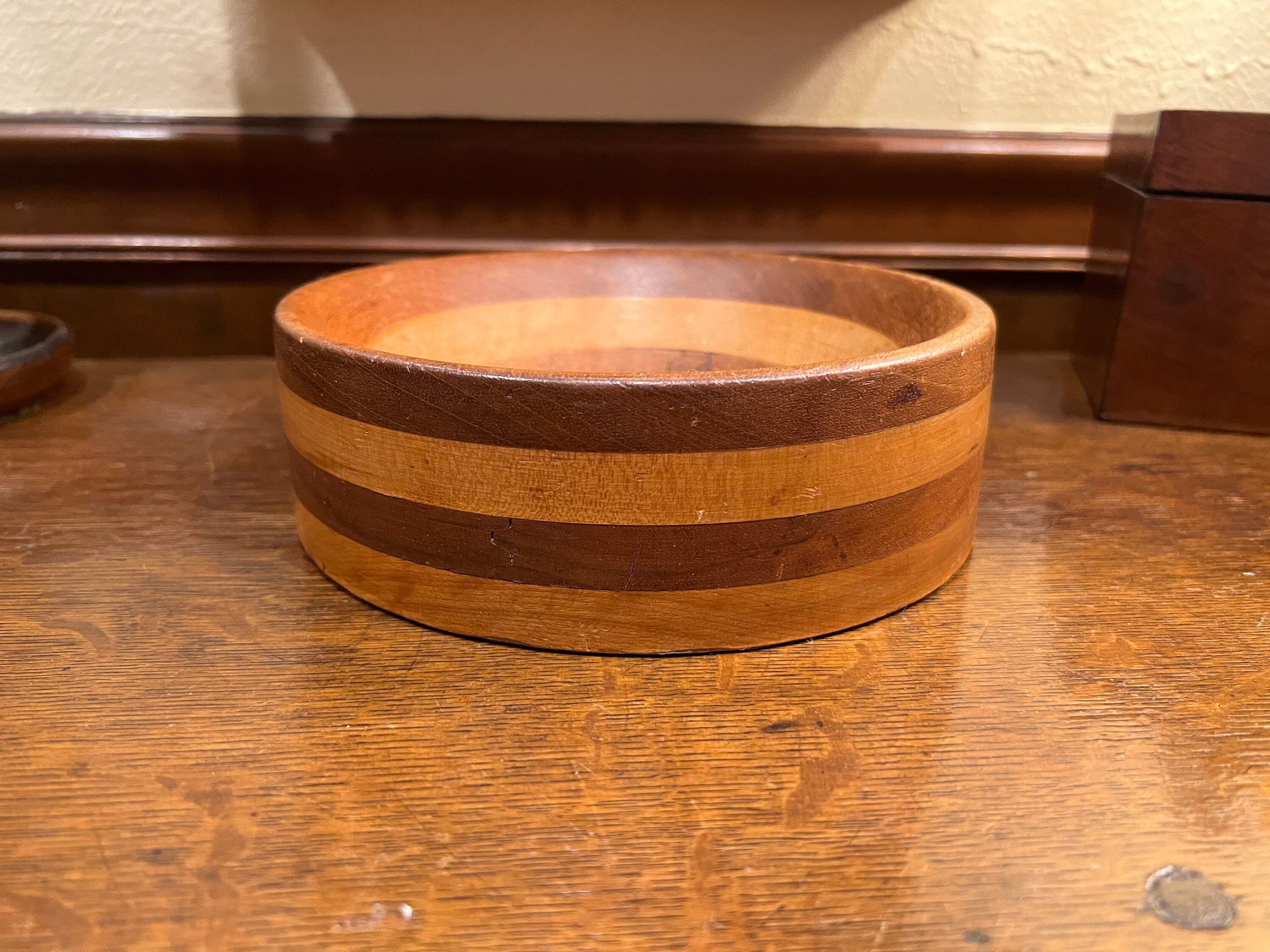 Turned Wood Bowl Segmented Bowl - Etsy
