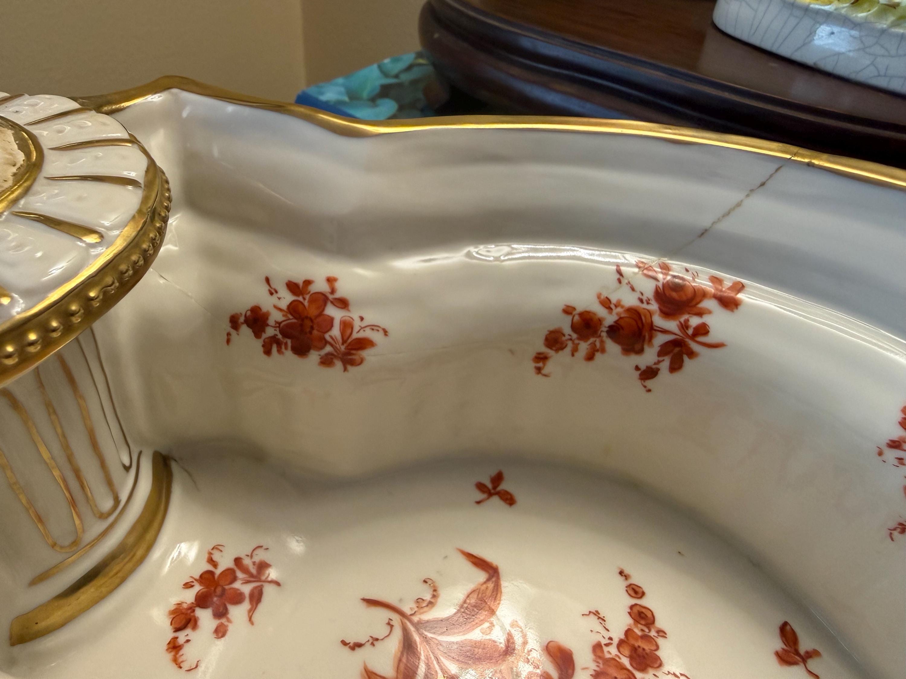 Capodimonte-style Porcelain Table Garniture C 1860 - Etsy