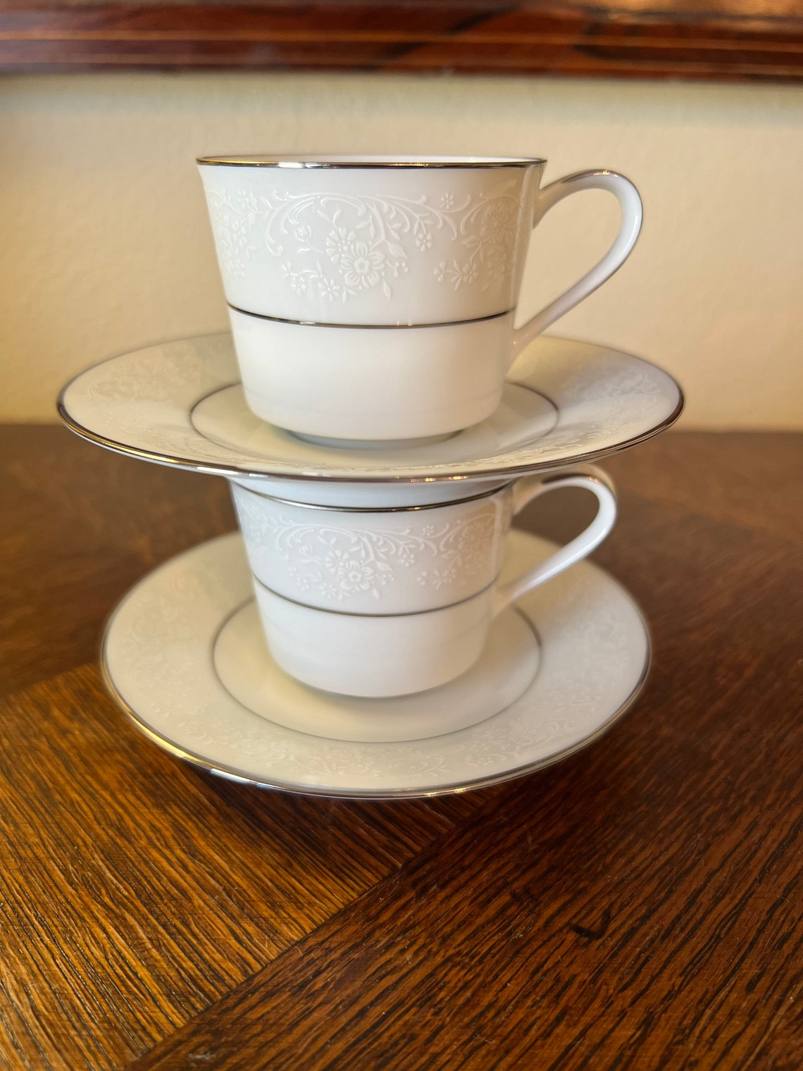 Vintage Demitasse Cup and Saucer - Etsy