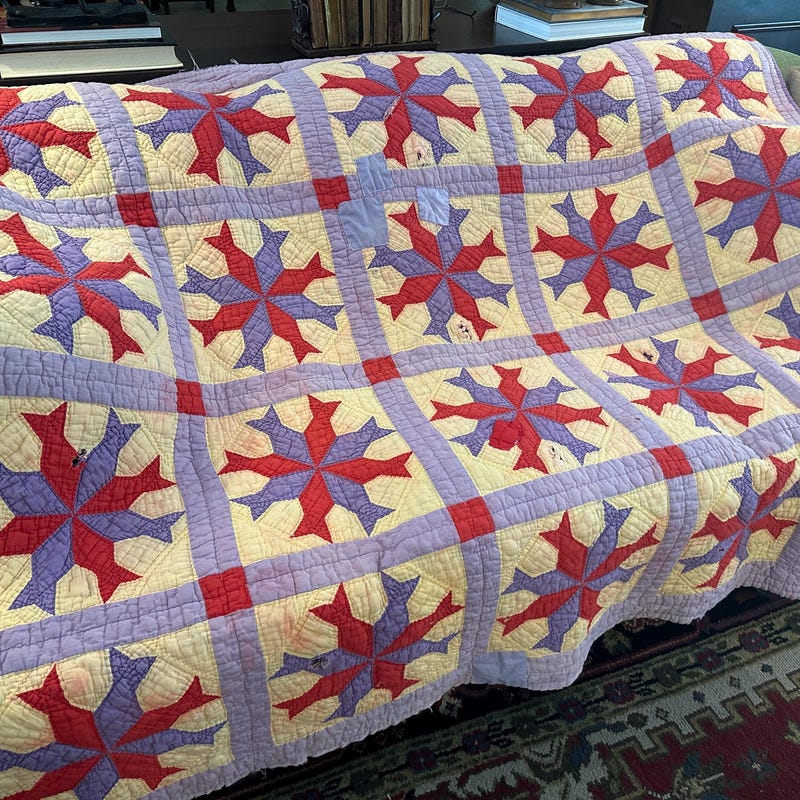Antique Quilt - Etsy