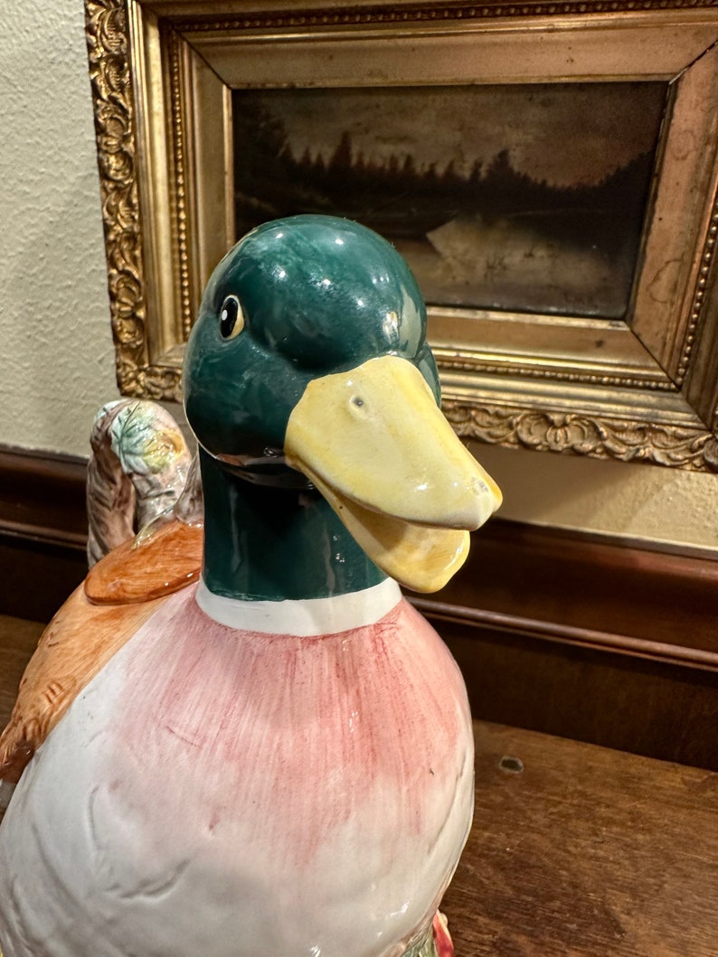 Vintage Fitz and Floyd Thanksgiving Duck Pitcher - Etsy