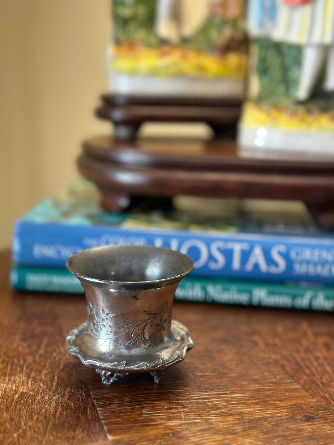 Antique Silver Plate Toothpick Cup - Etsy