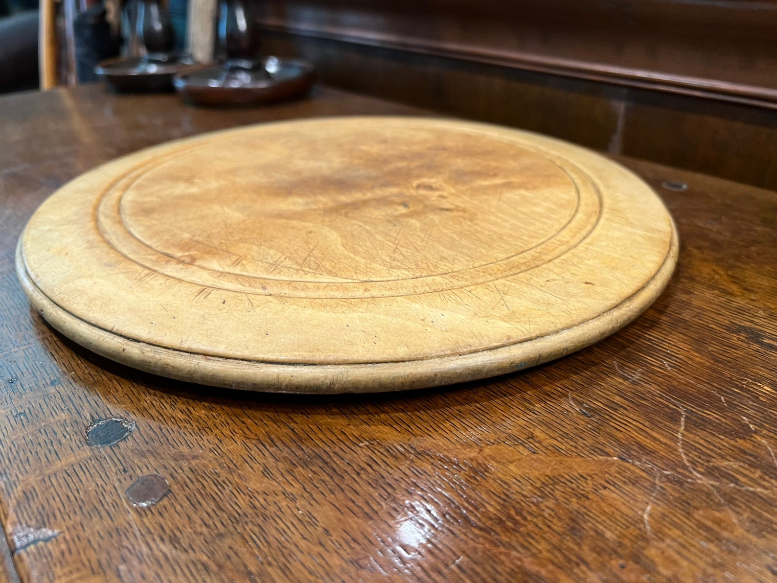 Antique Wood Bread Board - Etsy