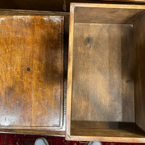 Antique Carved Wood Box Bible Box - Etsy