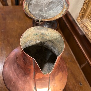Antique Copper Coffee Pot French C 1850 - Etsy