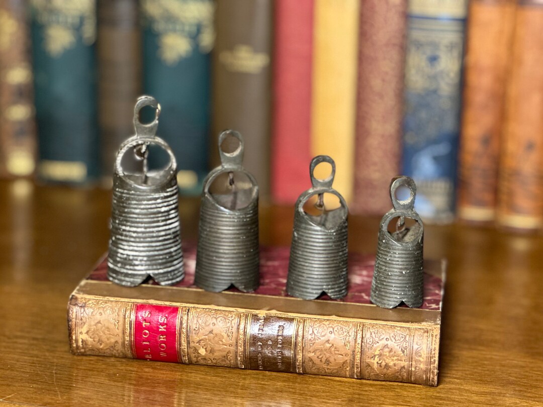 Set of 4 Graduated Brass Temple Bells - Etsy