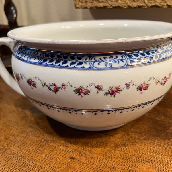Antique Porcelain Chamber Pot - Etsy